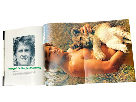 BEST OF PLAYGIRL Magazine #1 1974 PETER LUPUS Poster! LYLE WAGGONER Ho ...